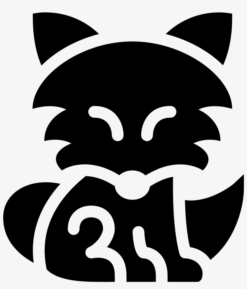 Fox Filled Icon - Zorro Icono Png - Free Transparent PNG Download - PNGkey