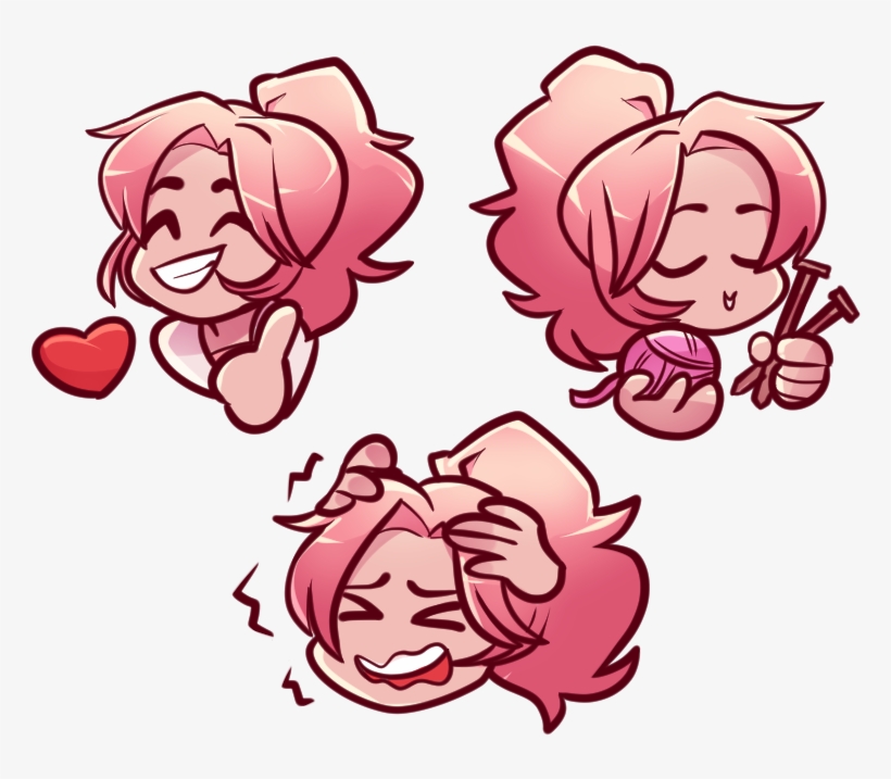 And Here Are My New Twitch Emotes, Also Made By @sgtsemisauce - Cartoon ...