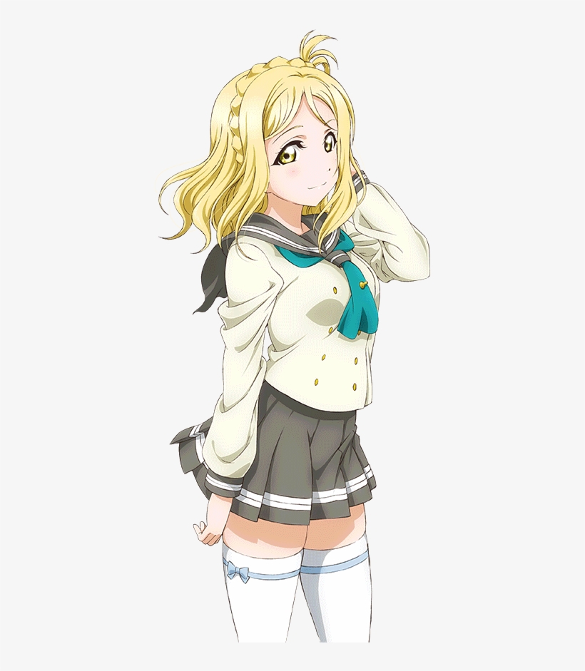 Mari Ohara - Love Live Sunshine Mari Uniform - Free Transparent PNG ...