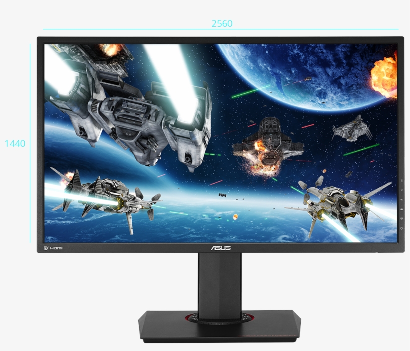 Asus Vp28uqg - 28" Led Monitor - 4k Ultrahd - Free Transparent PNG ...