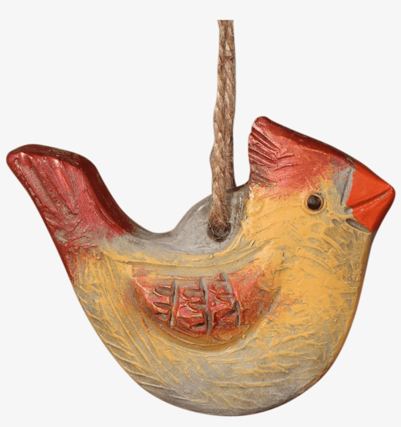 Female Cardinal Ornament - Clip Art - Free Transparent PNG Download ...