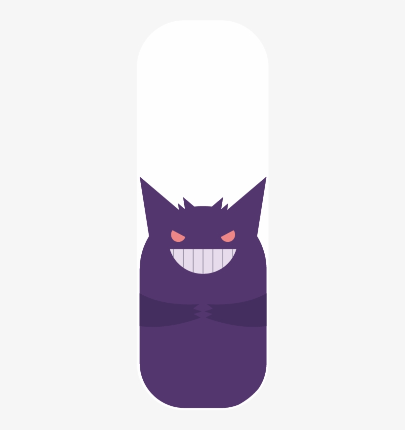 Pokemon- 094 Gengar - Free Transparent PNG Download - PNGkey