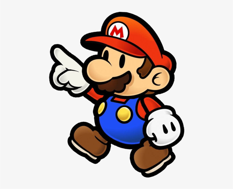 Paper Mario Render 1 - Imagenes Tumblr De Mario Bros - Free Transparent ...