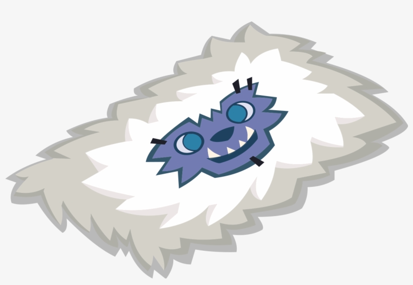 Yeti Face Rug - Illustration - Free Transparent PNG Download - PNGkey