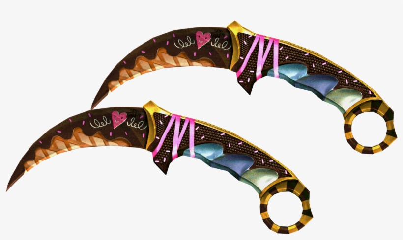 Dualkarambit Valentine - Megabyte - Free Transparent PNG Download - PNGkey