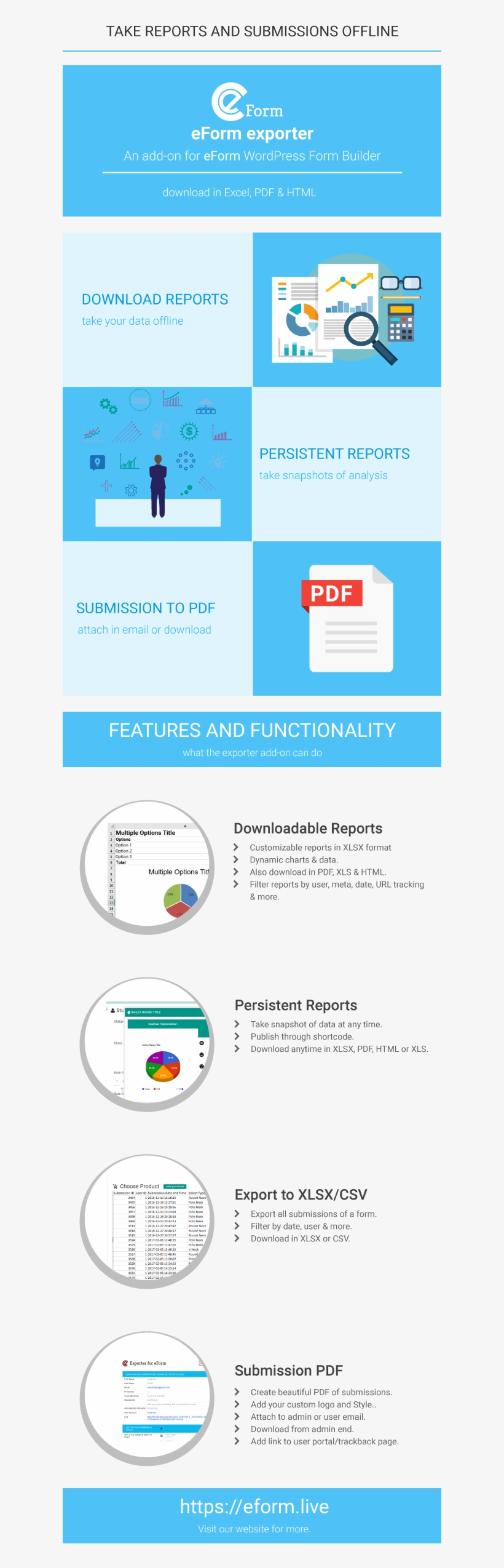 Eform Wordpress Form Builder Features - Web Page - Free Transparent PNG ...