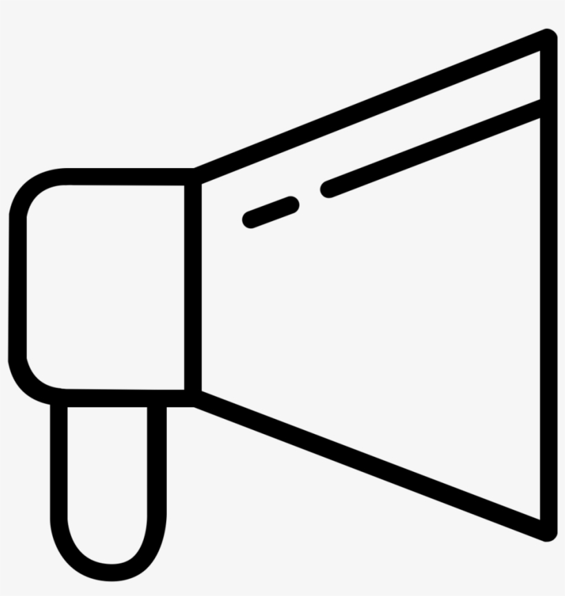 Bullhorn - Icon - Free Transparent PNG Download - PNGkey