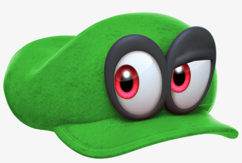 Acl Cappy Luigi - Cappy Mario Png - Free Transparent PNG Download - PNGkey