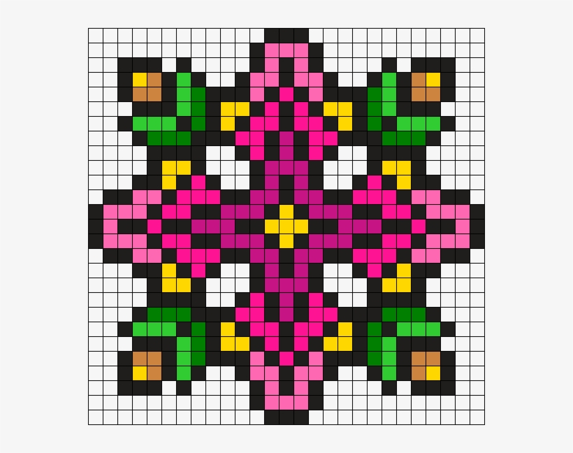 Perler Bead Flower Patterns | Best Flower Site