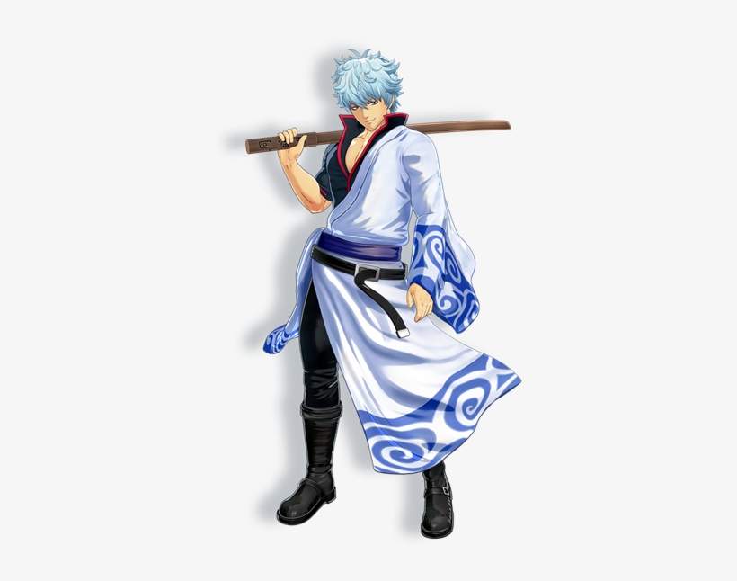 Gintoki Is Characterized By His Attacks Of High Range - Transparent ...
