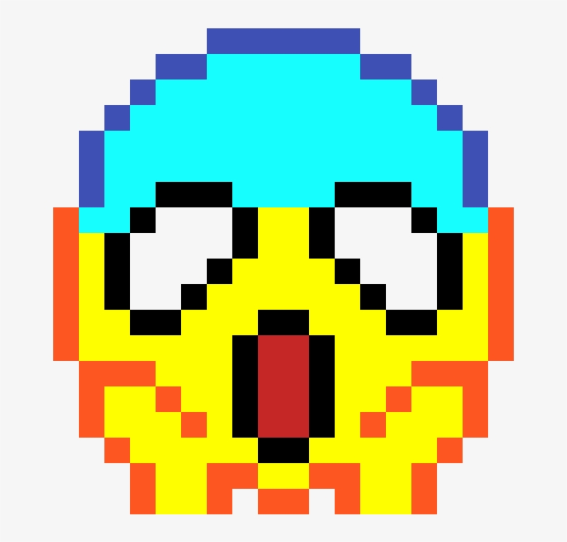 Shock Emoji-ading's Pixel Arts - Pixel Art Baldi's Basics - Free ...