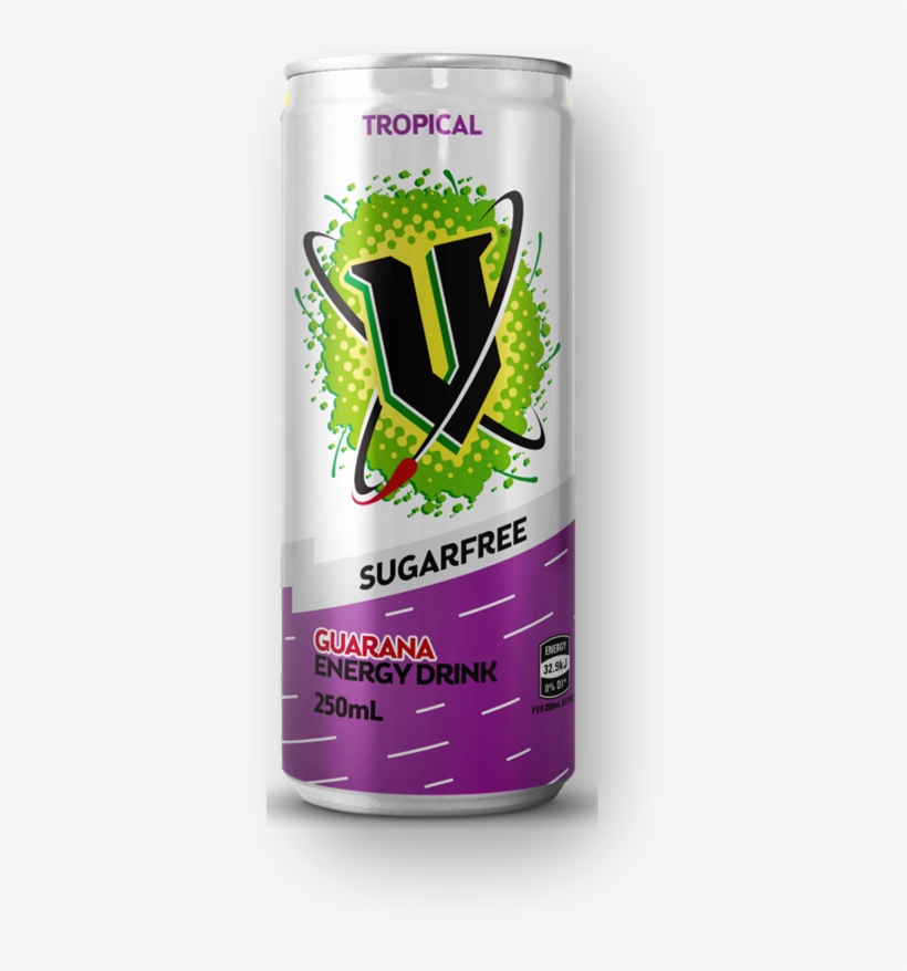 V Sugar Free Tropical - Free Transparent PNG Download - PNGkey