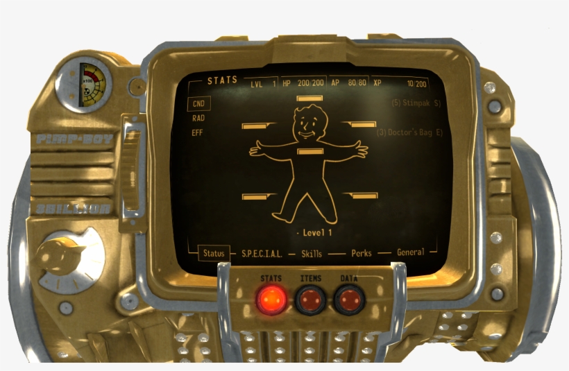 Pimp Boy 3000 - Fallout Pimp Boy - Free Transparent PNG Download - PNGkey