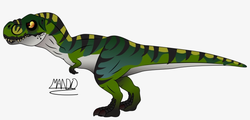Bull By Rainbowarmas On Deviantart - Jurassic Park Green T Rex - Free ...
