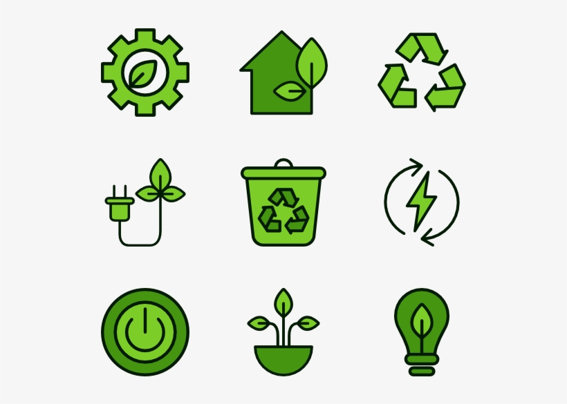 Green Energy 16 Icons - Site Renewable Energy Icon - Free Transparent ...