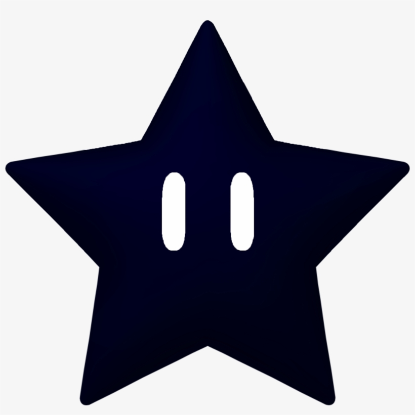 Mario Kart Wii - Super Mario Blue Star - Free Transparent PNG Download ...