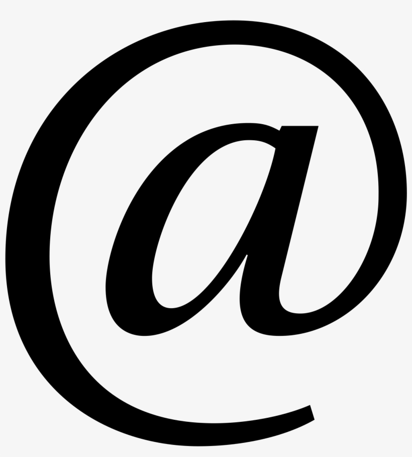 Symbolg - Arobase Dessin - Free Transparent PNG Download - PNGkey