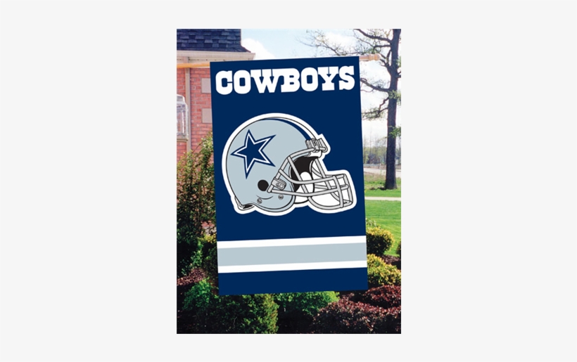 Dallas Cowboys Applique Banner Flag - Dallas Cowboys - Free Transparent ...