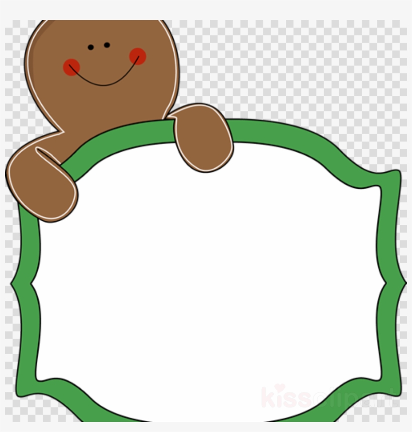 Download Gingerbread Man Border Clipart Gingerbread - Clip Art - Free ...