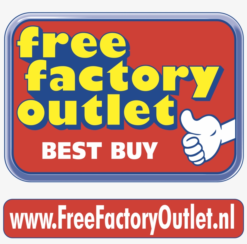 Free Factory Outlet Logo Png Transparent - Free Record Shop - Free ...