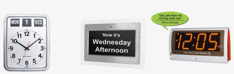 Clocks For Seniors With Alzheimer's & Dementia - Reminder Rosie 25 ...