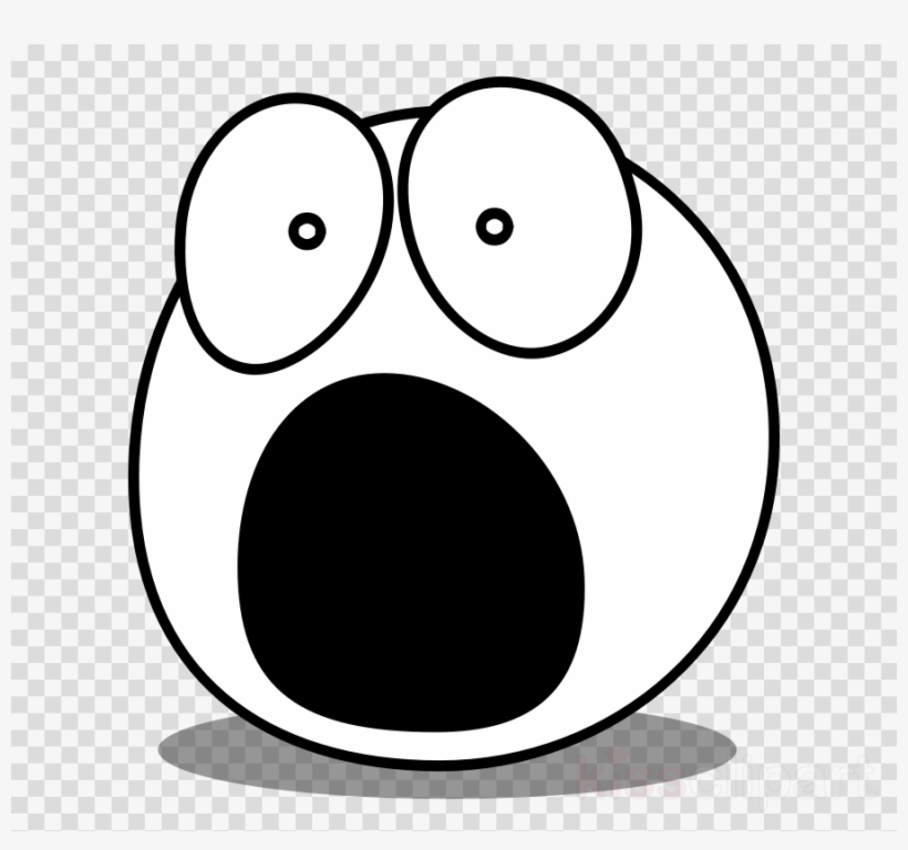 Scared Face Png Clipart Smiley Emoticon Clip Art - Transparent Camera ...