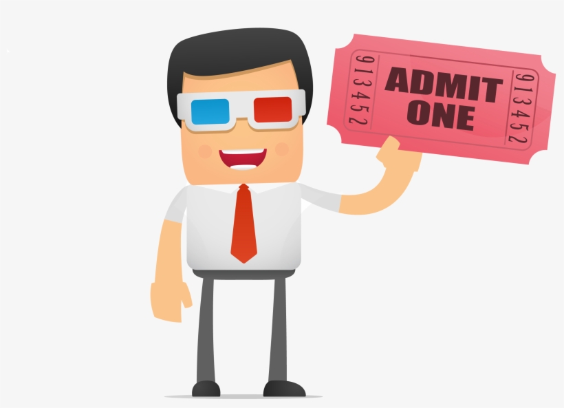 Set Of Funny Cartoon Manager Vector - Free Transparent PNG Download ...