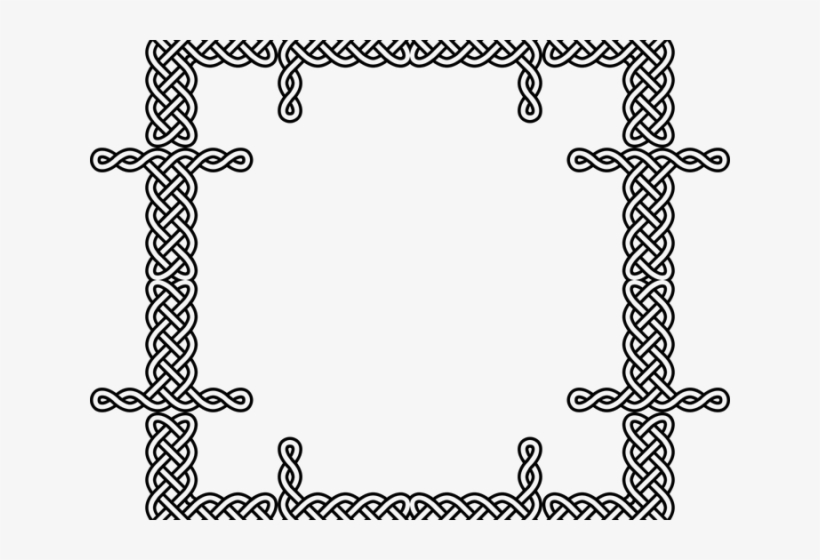 Celtic Clipart Picture Frame - Ornament - Free Transparent PNG Download ...