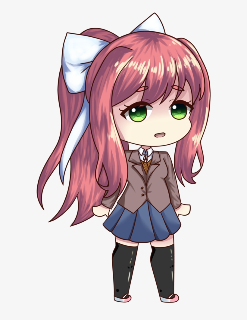 A Cute Lil Ddlc - Doki Doki Literature Club! - Free Transparent PNG ...