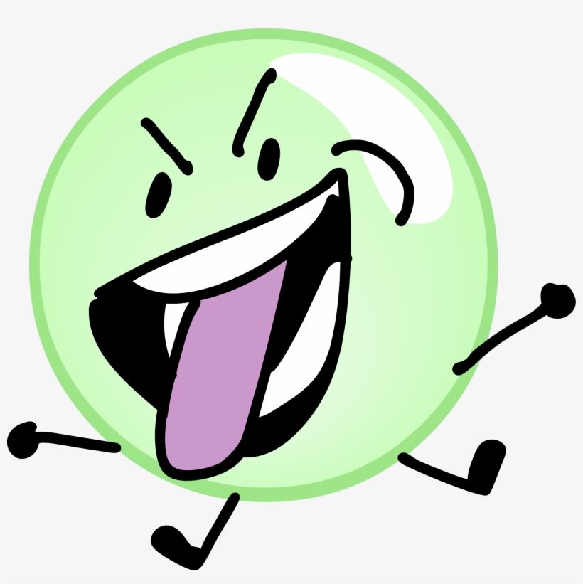 Toxic Bubble - Bfdi Bubble Bfb - Free Transparent PNG Download - PNGkey