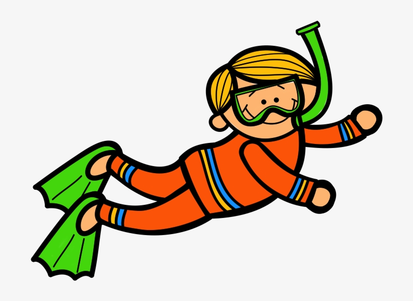Woman Clipart Scuba Diving - Kid Scuba Diver Clipart - Free Transparent ...