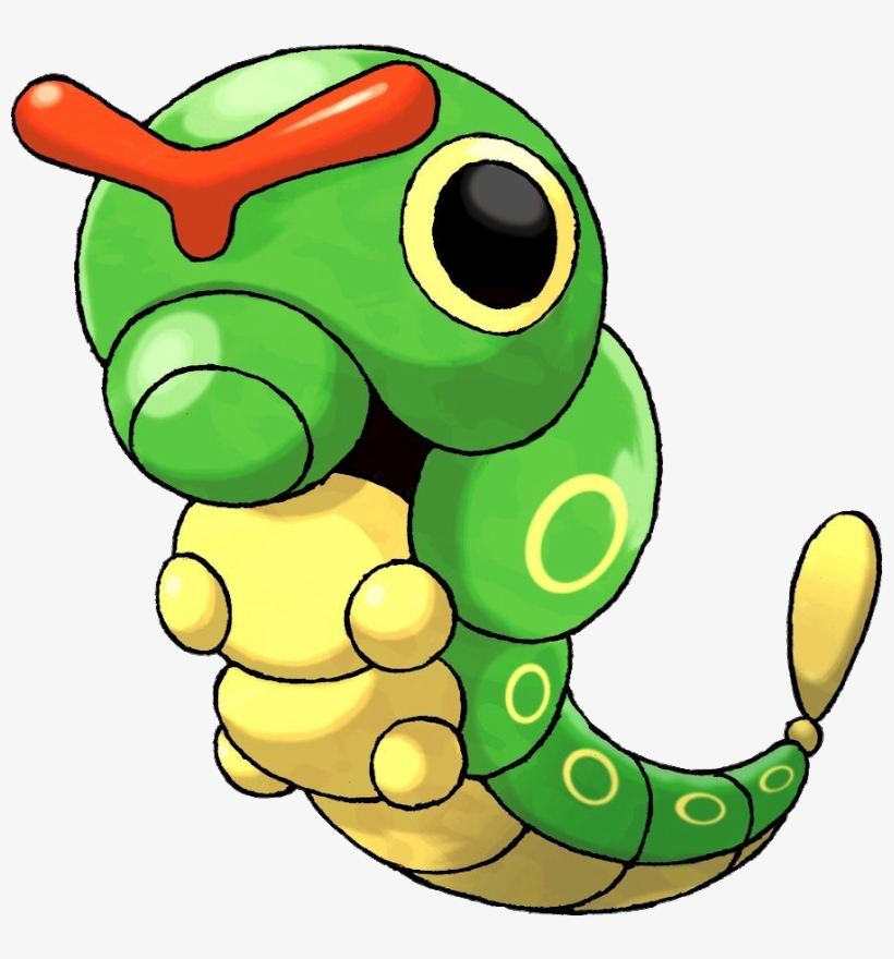 Caterpie Png - Free Transparent PNG Download - PNGkey