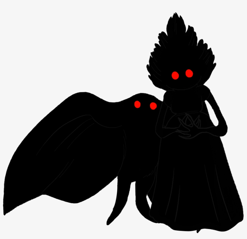 I'm New To Tumblr - Mothman Fanart - Free Transparent PNG Download - PNGkey
