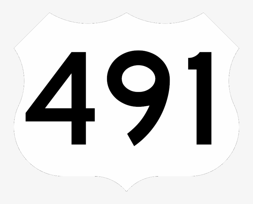 750px-us 491 - Svg - Texas State Highway 40 Sticker Decal R2294 Highway - Free Transparent PNG ...