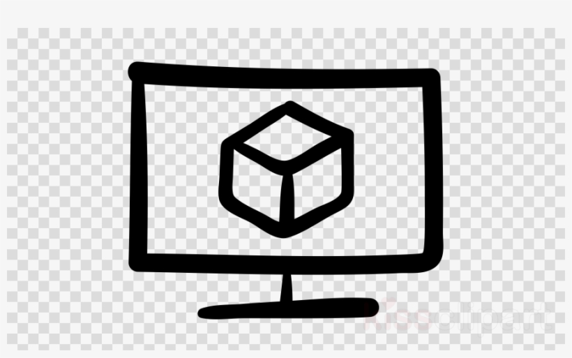 3d Modeling Icon Clipart Computer Icons 3d Computer - Clip Art - Free ...