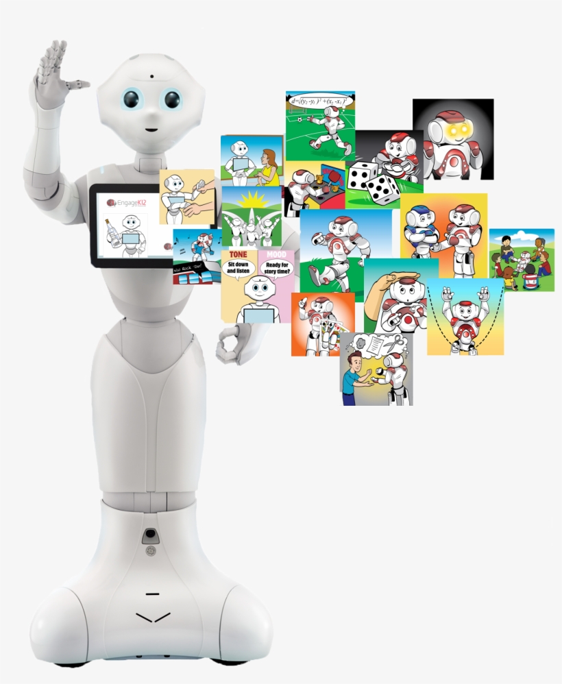 Pepper The Robot Png - Free Transparent PNG Download - PNGkey