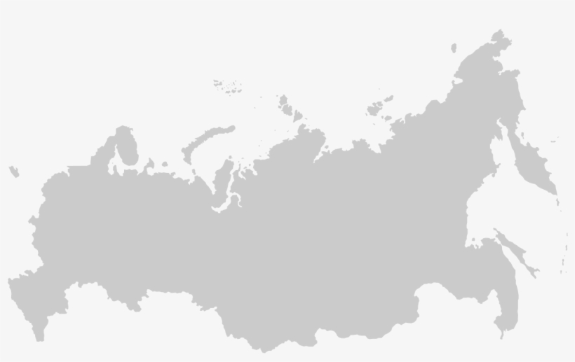 Map Of Russian, Outline - Siberia Region Of Russia - Free Transparent ...