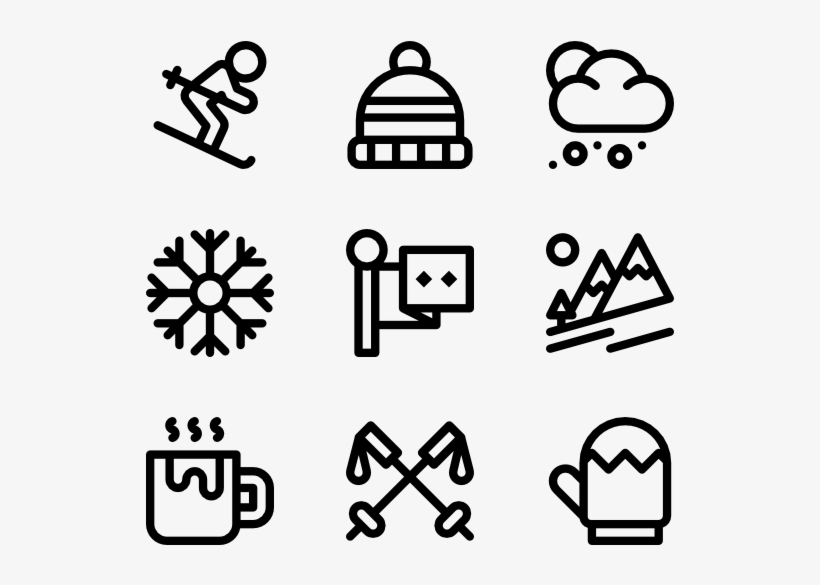 Winter Sports Icons