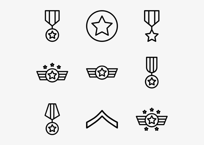 Military Ranks - Icon - Free Transparent PNG Download - PNGkey