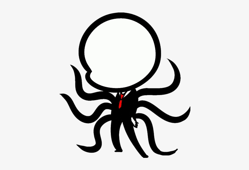 Chibi Slenderman - Slenderman - Free Transparent PNG Download - PNGkey