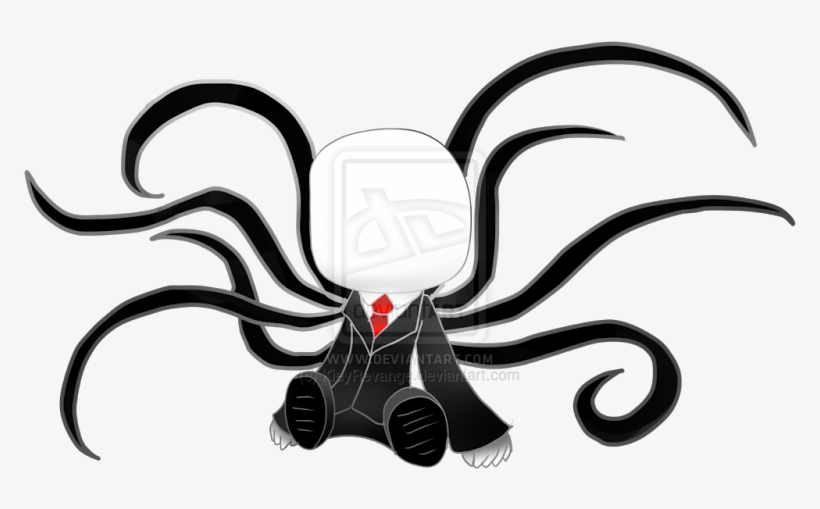 Creepypasta Chibi Slenderman - Slenderman Chibi - Free Transparent PNG ...