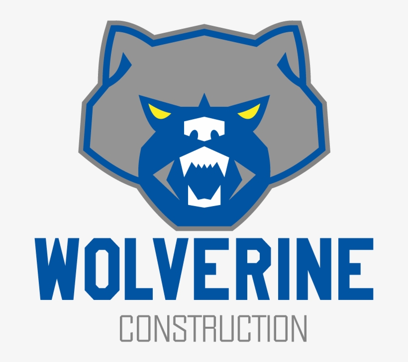 Logo Design By Patrimonio For Wolverine Construction - Angry Wolverine ...