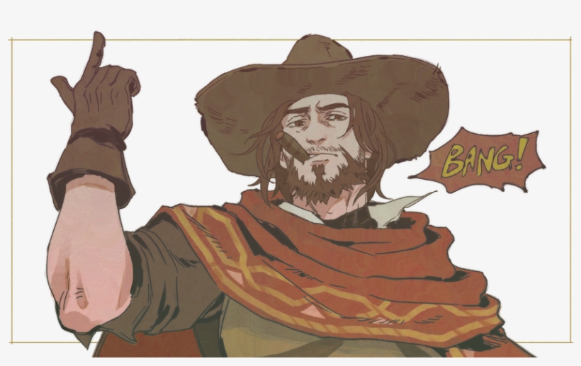 Redirect - Mccree Fanart Png - Free Transparent PNG Download - PNGkey