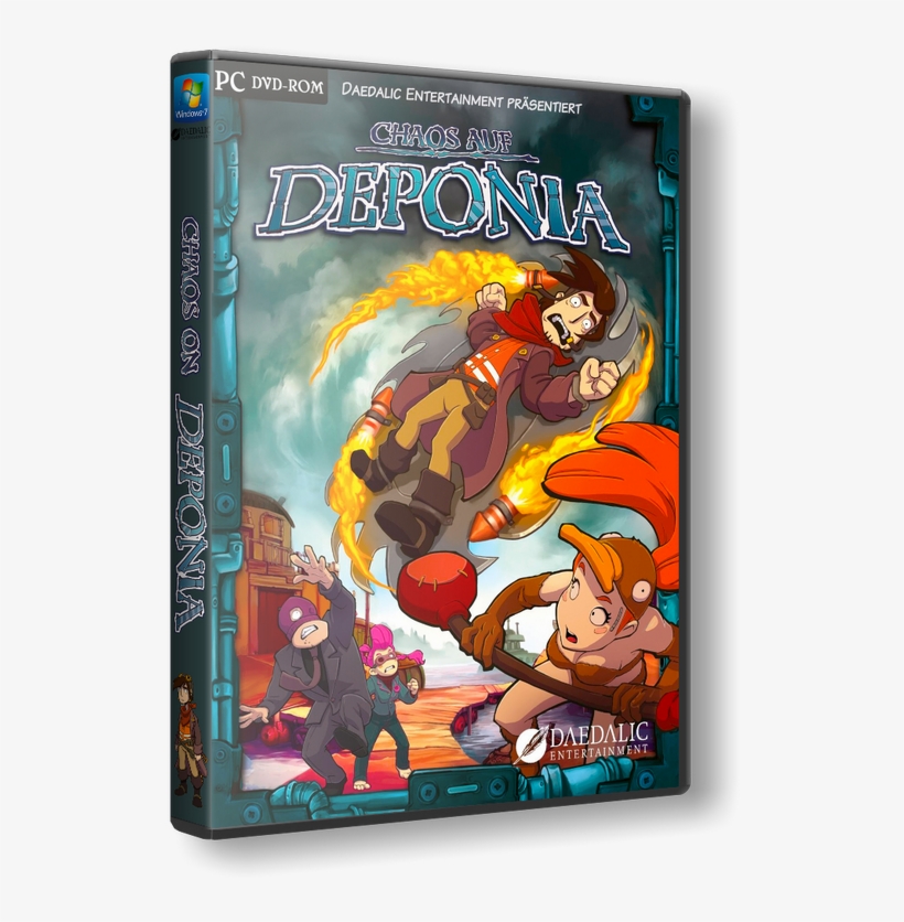 Dilogy [repack] [2012 - Chaos On Deponia Download - Free Transparent ...