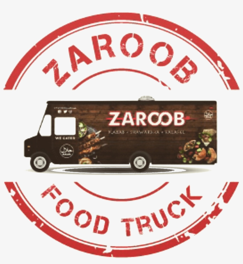 Zaroob Food Truck A Moving Taste - Typography - Free Transparent PNG ...
