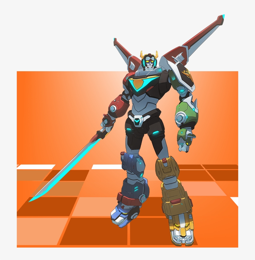 Voltron - Canvas Bi-fold Wallet - New Series Voltron Sword Down - Free ...