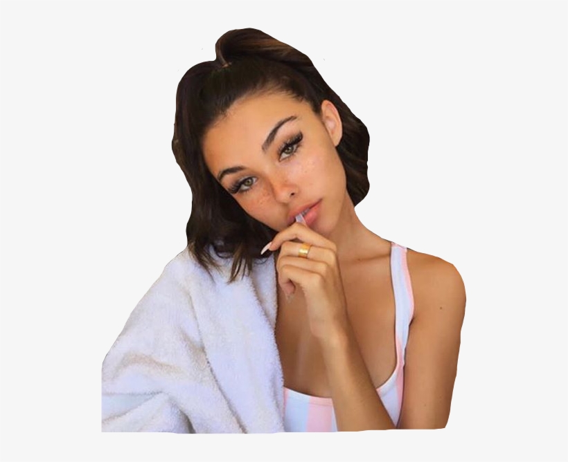 Madison Sticker - Madison Beer Selfie Freckles - Free Transparent PNG ...