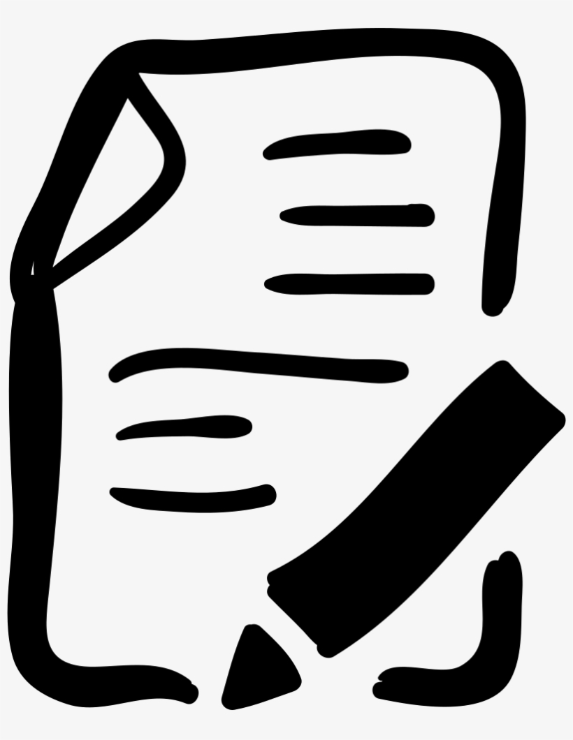 Pencil Paper Icon Png