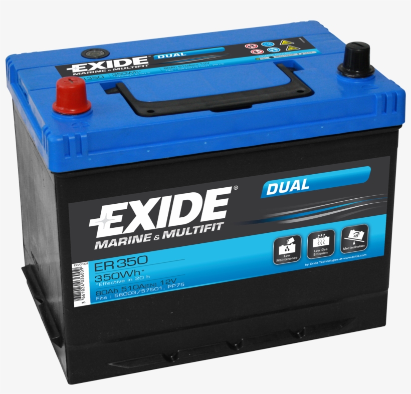 Er350 - Exide Er350 - Free Transparent PNG Download - PNGkey