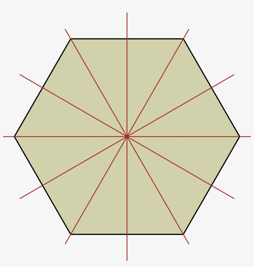New Svg Image - Hexagon Lines Of Reflection - Free Transparent PNG ...
